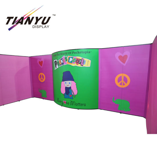 Personalizzato Pop up stand, esposizione della fiera commerciale